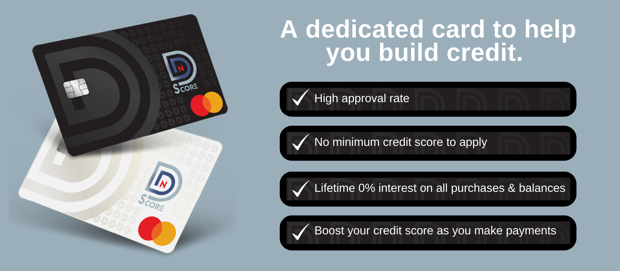 Turned Down for Credit Personal Card